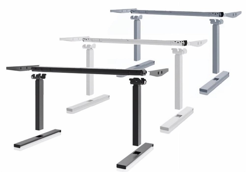 Polohovací stůl LINAK Desk Frame 2 Černý | Nastavitelný stůl